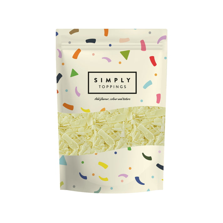 White Chocolate Flakes x 300g – Heavenly At Home